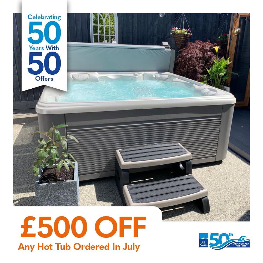 Hot tub offer for 50th anniversary - Hot Tub Retailer News